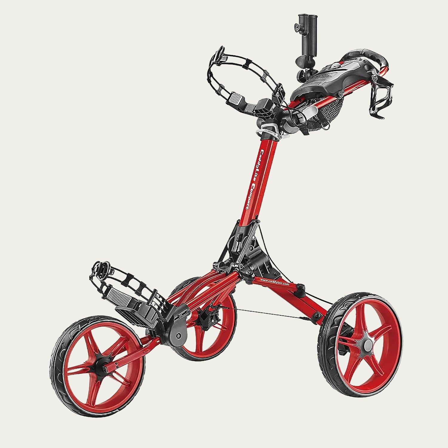 CaddyTek CaddyLite Compact Golf Push Trolley 3 Wheels – vilineke
